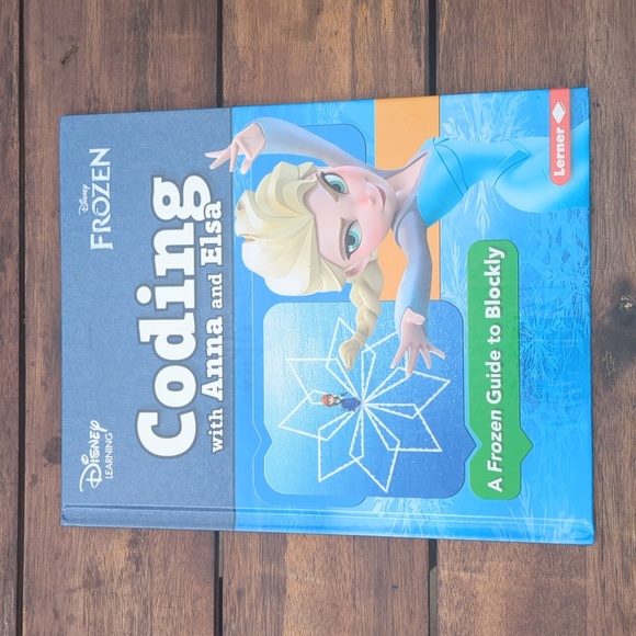 Disney Other New Coding With Anna And Elsa Hardcover Book Poshmark 